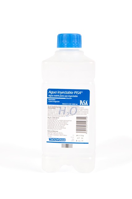 Agua estéril inyectable 1 litro – Artículos Químicos y Médicos