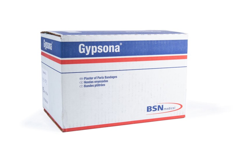 Caja venda de yeso gypsona 10 cm con 12 piezas – Artículos Químicos y ...