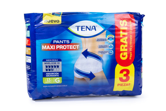Tena pants maxi protect talla grande - AQYMSA Artículos Químicos y Médicos